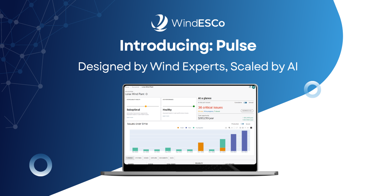 Congratulations to @WindESCo on the launch of Pulse!